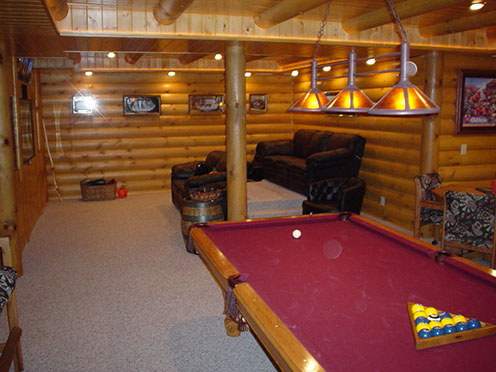 Log Theme Rooms – Rustic Log Siding for Cozy Home Interiors